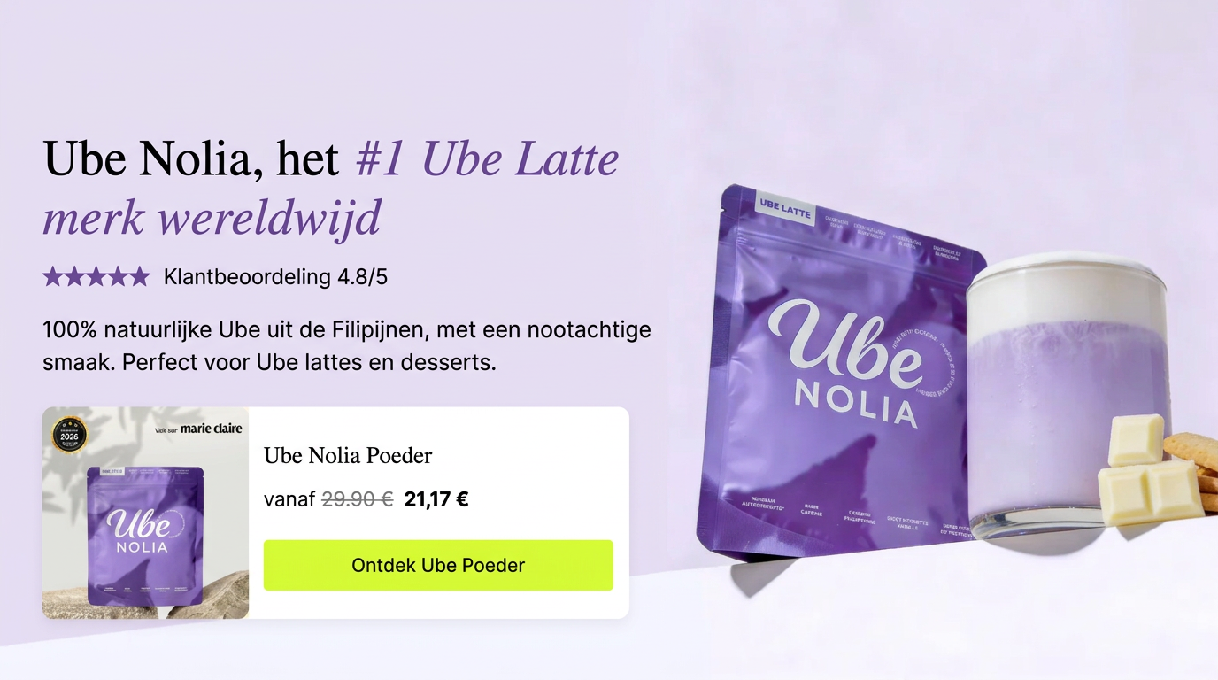 UBE NOLIA® | Wat Is Ube? Complete Gids over Paarse Yam